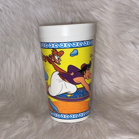 Disney | Dining | Vintage 994 Burger King Disneys Aladdin Collectors ...